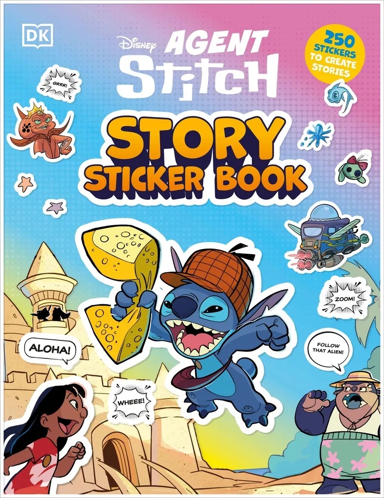 DISNEY STITCH STORY STICKER BOOK | Mekanik Strip